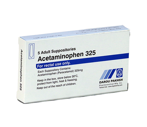 Acetaminophen Rectal Suppository 325mg